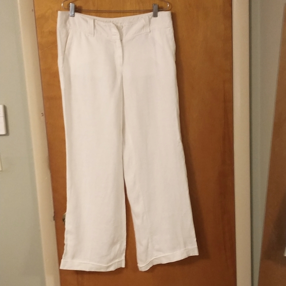 MICHAEL Michael Kors | Pants & Jumpsuits | Michael Kors Wide Leg Linen ...